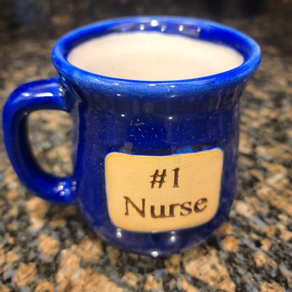 Muddy Waters Pottery | Dining | Nurse Muddy Waters Pottery 3oz Blue Mug ...